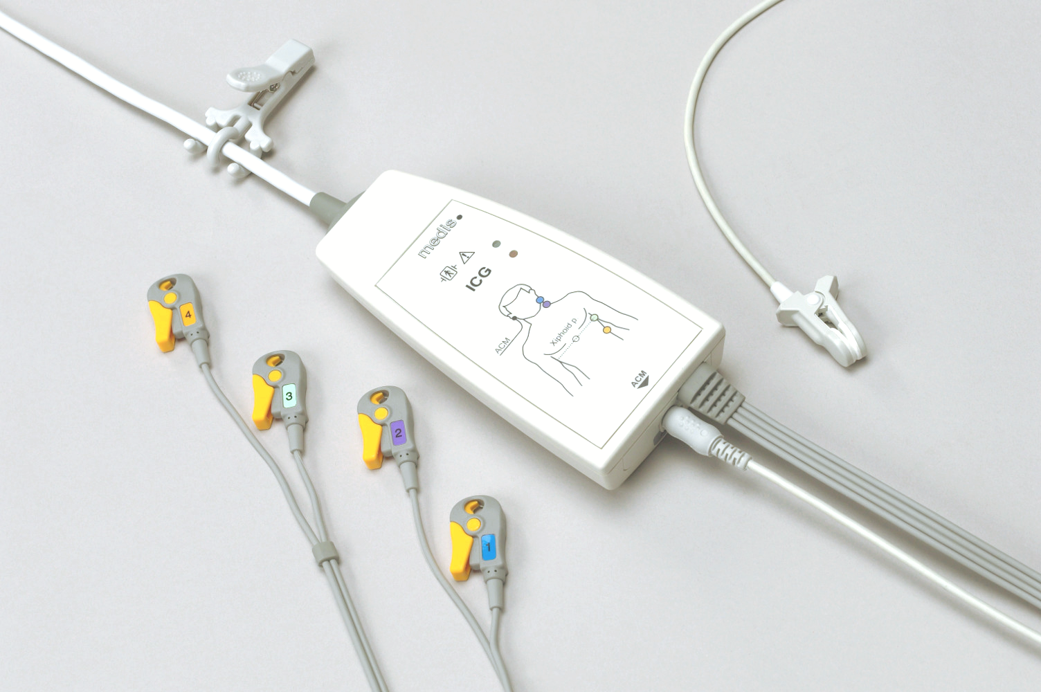 CardioScreen 1000: device for Impedance-Cardiography (ICG) - medis. GmbH